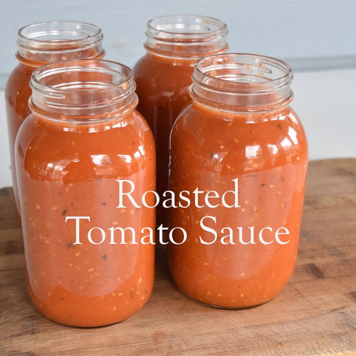 Roasted Tomato Sauce Recipe Homestead Acres